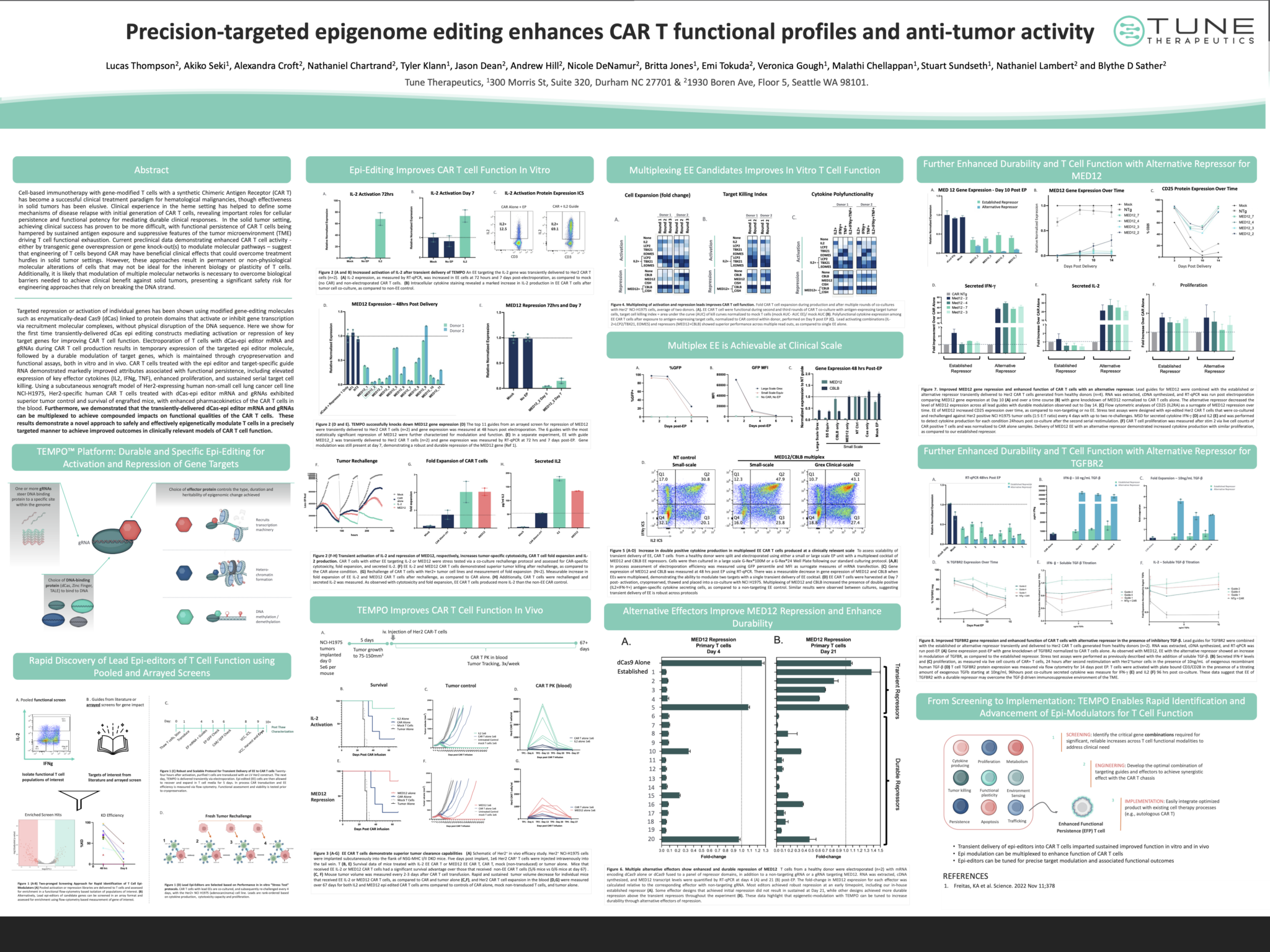 Tune Therapeutics Unveils Breakthrough Data Showing Stable and Durable ...
